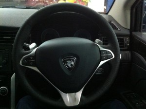 Proton Prevé paddle shifter - sembang-auto.com
